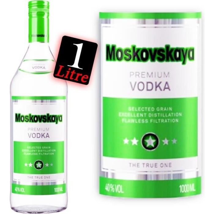 MOSKOVSKAYA 100cl - La cave Cdiscount