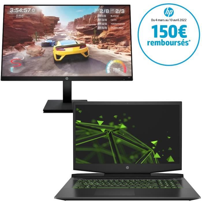 PC Portable Gamer - HP Pavilion 17-cd2091nf - 17,3" - Core i5 - RAM 8Go ...