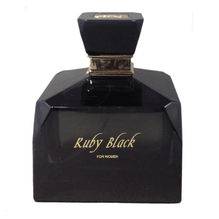 RUBY BLACK Eau de Parfum pour Femme 100ml - Cdiscount Au quotidien