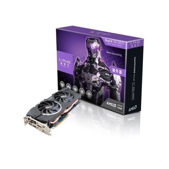 Sapphire AMD Radeon R9 280X 3Go GDDR5 OC - Cdiscount Informatique