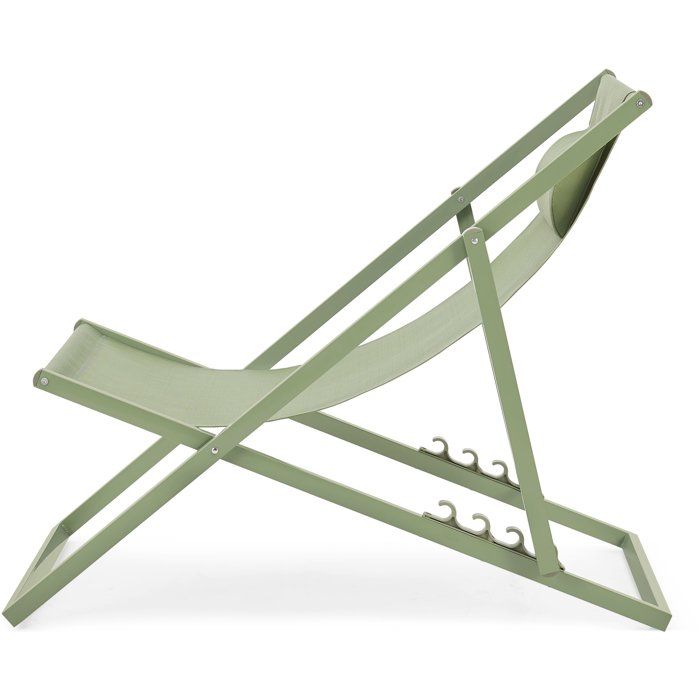 Chilienne PAROS - Structure en acier - L 63 x P 104 x H 97 cm - Vert ...
