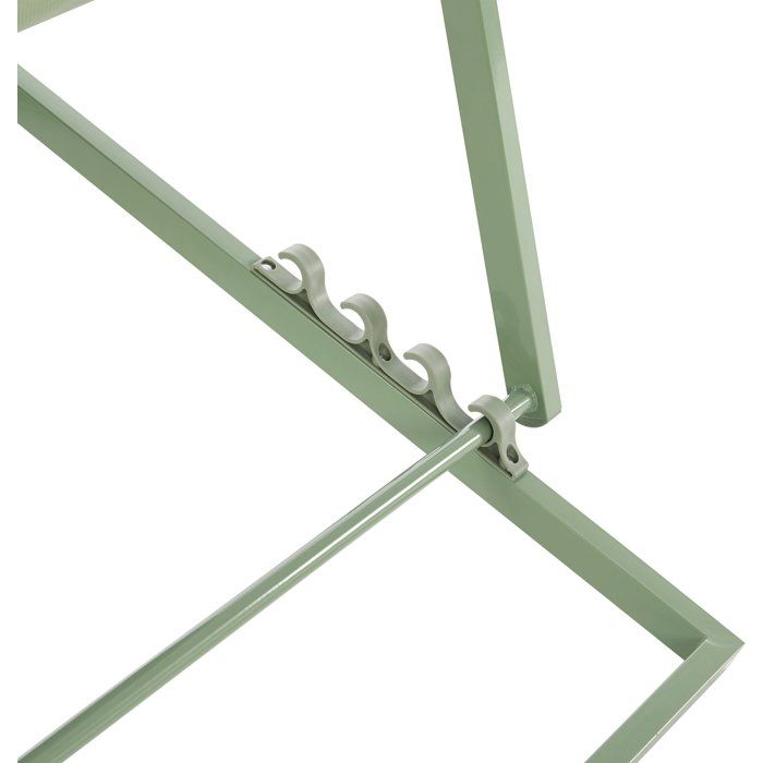 Chilienne PAROS - Structure en acier - L 63 x P 104 x H 97 cm - Vert ...