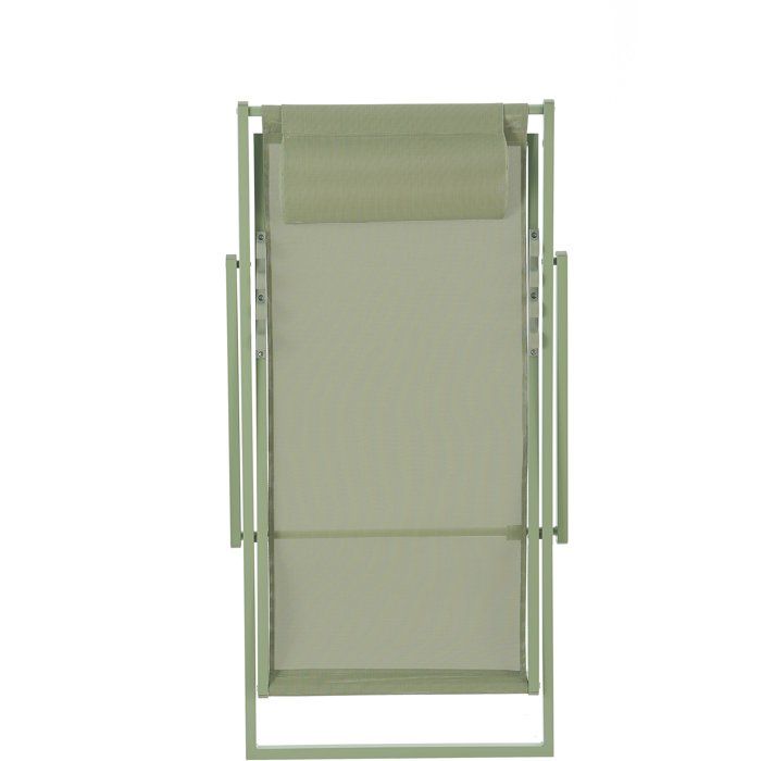 Chilienne PAROS - Structure en acier - L 63 x P 104 x H 97 cm - Vert ...