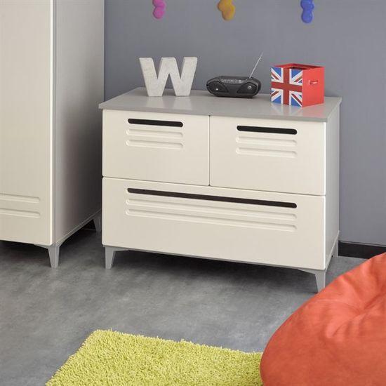 METAL Commode - Cdiscount Maison