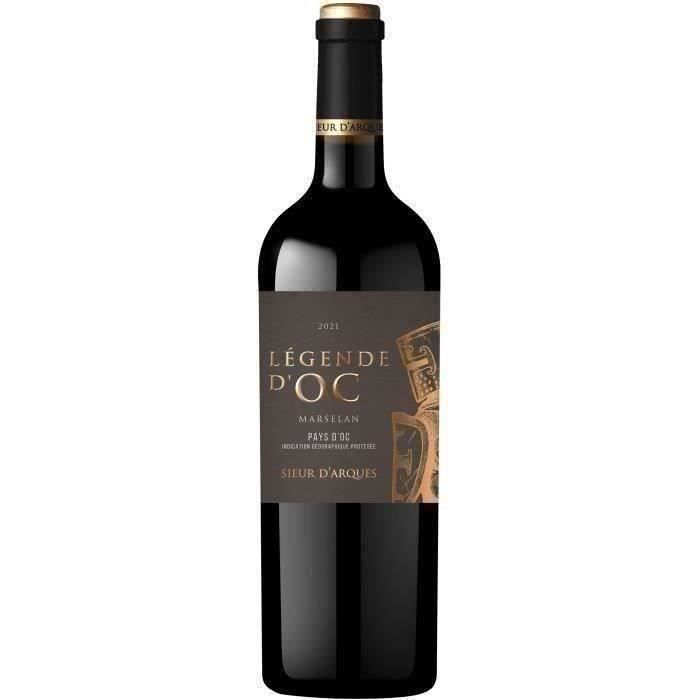 IGP Pays d'Oc Légende d'Oc Millésimé 75 cl - La cave Cdiscount