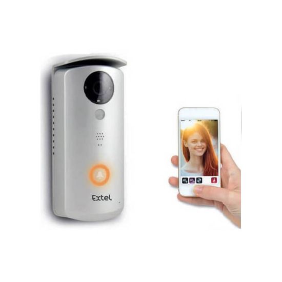 EXTEL VISIO SMART Visiophone sans fil WiFi avec commande serrure et ...