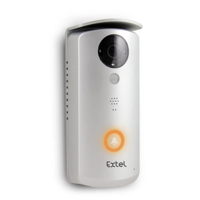 EXTEL VISIO SMART Visiophone sans fil WiFi avec commande serrure et ...