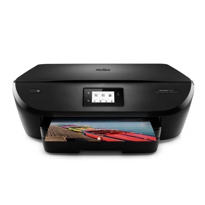 HP Imprimante ENVY 5545 + Forfait Instant Ink 50 pages - Cdiscount ...