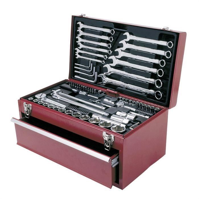 COGEX Caisse outils Pro 68 pièces chrome vanadium - Cdiscount Bricolage