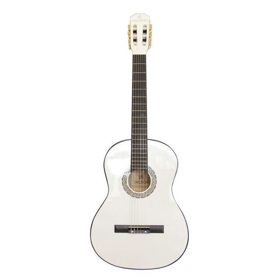 DELSON Guitare classique 4/4 Granada blanche - Cdiscount Instruments de ...