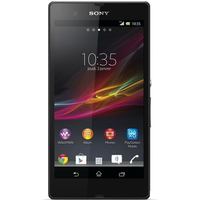 SONY XPERIA Z Noir 4G - Cdiscount Téléphonie