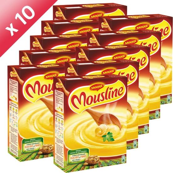 MOUSLINE Purée 1Kg (x10) - Achat / Vente purée MOUSLINE Purée 1Kg (x10 ...