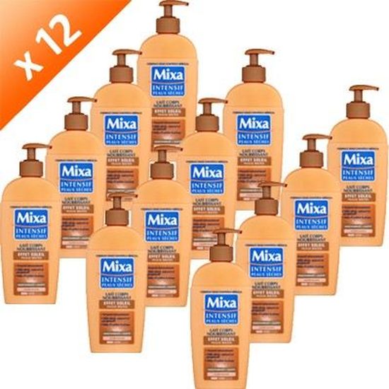 MIXA Lait Eclat Soleil PX Mate 250ml (x12) - Cdiscount Au quotidien
