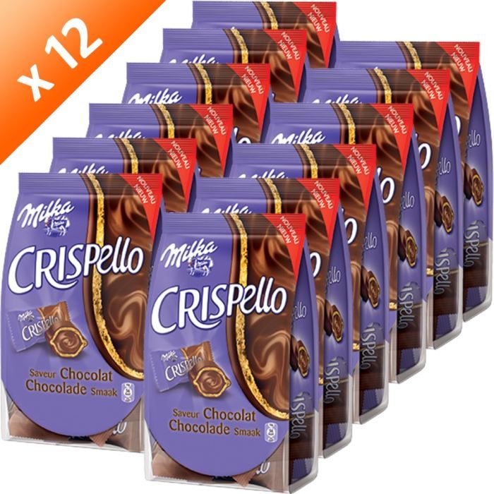 MILKA Crispello Chocolat 12x150g - Cdiscount Au quotidien