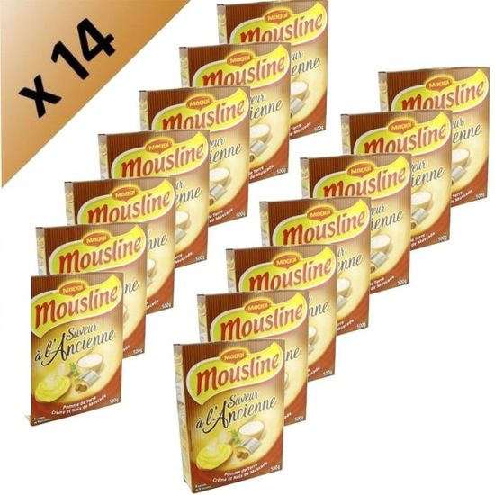 MOUSLINE Purée A l'Ancienne 500g (x14) - Cdiscount Au quotidien