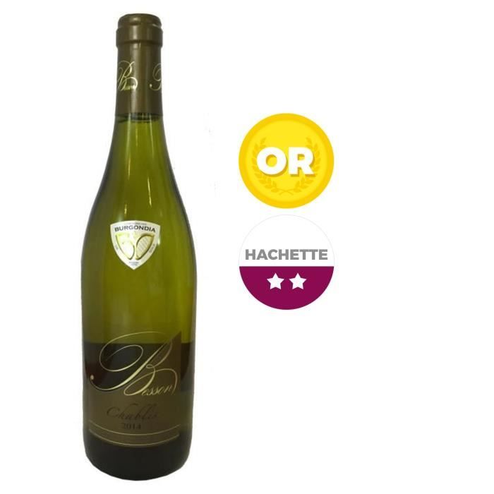 Domaine Besson Chablis Bourgogne 2015 - Vin blanc - La cave Cdiscount