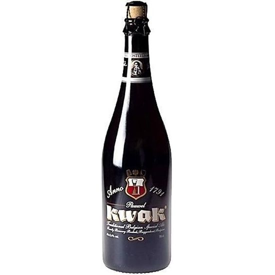 BRASSERIE BOSTEELS Kwak Bière Ambrée - 75 cl - 8,4 % - La cave Cdiscount