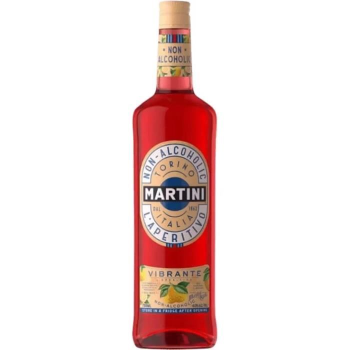 Martini - Vibrante - Apéritif sans alcool - 0,0 % Vol. - 75 cl ...
