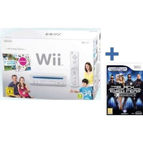 Console Wii Family Edition Blanche - Nintendo - Pack avec Wii Party ...