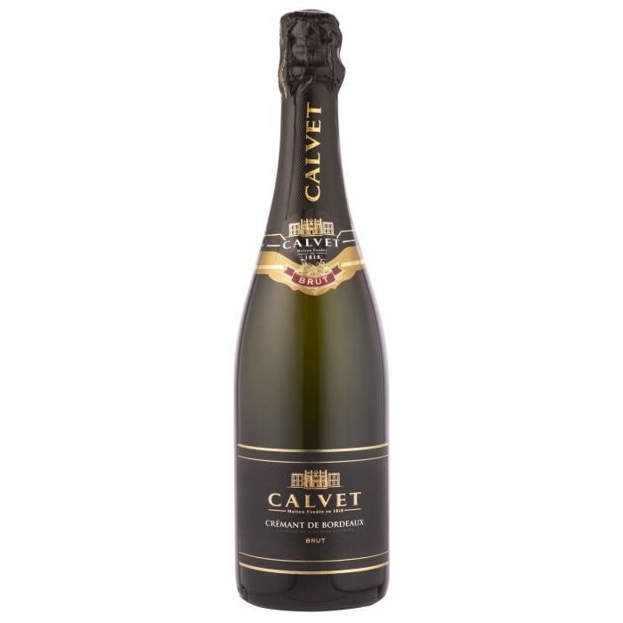 Calvet 2023 Crémant de Bordeaux Brut - Vin blanc de Bordeaux - La cave ...