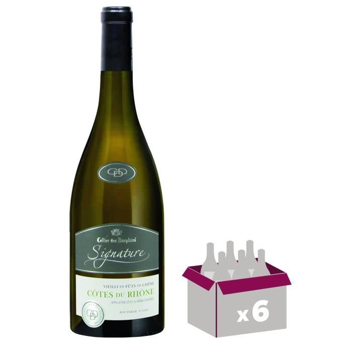 Cellier Des Dauphins Signature Côtes du Rhône - Vin Blanc - 75 cl - AOC ...
