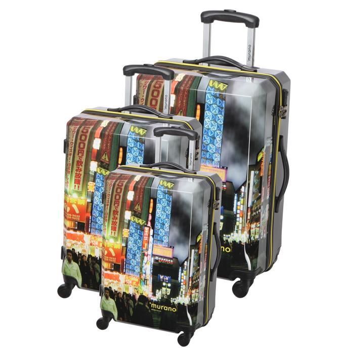 MURANO Set de 3 valises trolley