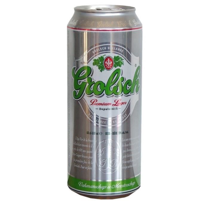 BRASSERIE GROLSCH Premium Lager Bière Blonde - 50 cl - 5 % - La cave ...