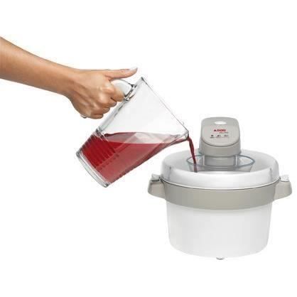 SEB Sorbetière Gelato - IG500131 - 1 L - Blanc - Cdiscount Electroménager