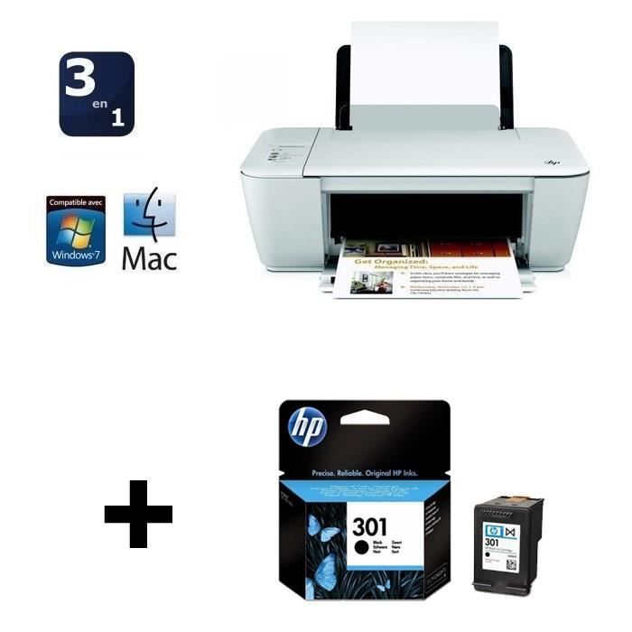 HP Deskjet 1512 + HP n° 301 Noire - Cdiscount Informatique