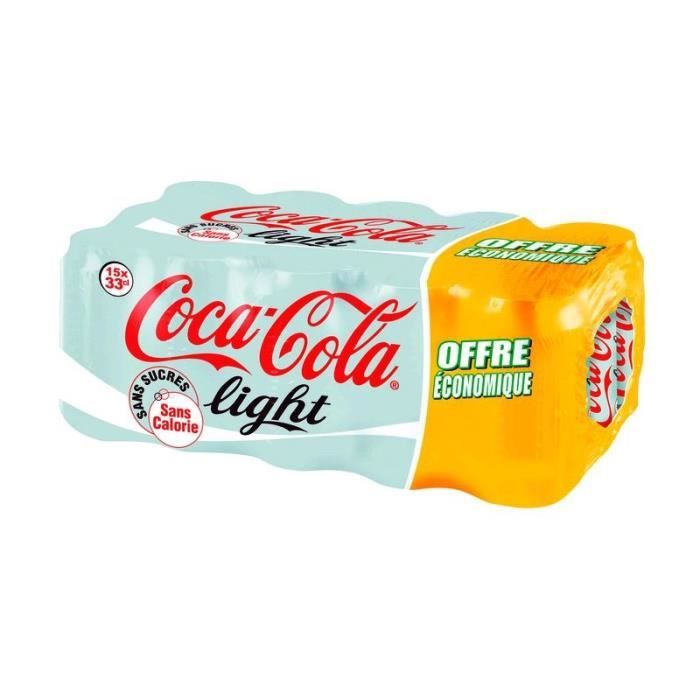 COCA COLA Light 15x33cl - Cdiscount Au quotidien