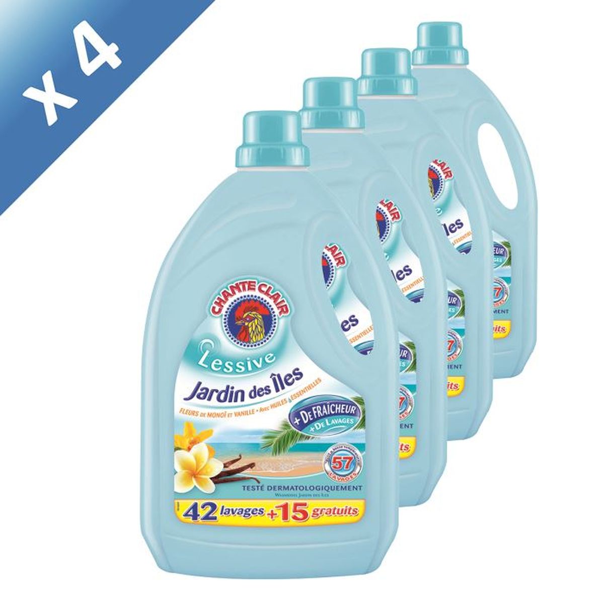 CHANTECLAIR Jardin des Iles 4L (x4) - Cdiscount Au quotidien