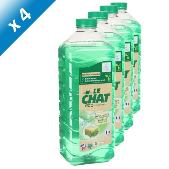 LE CHAT Eco Efficacité Recharge 3L (x4) - Cdiscount Electroménager