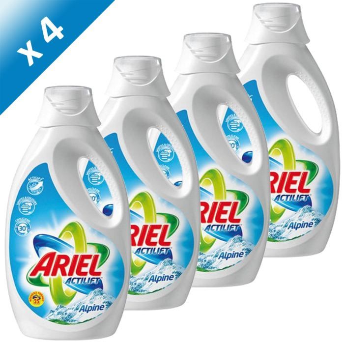 ARIEL Liquide Alpine 1.83L (x4) - Cdiscount Au quotidien