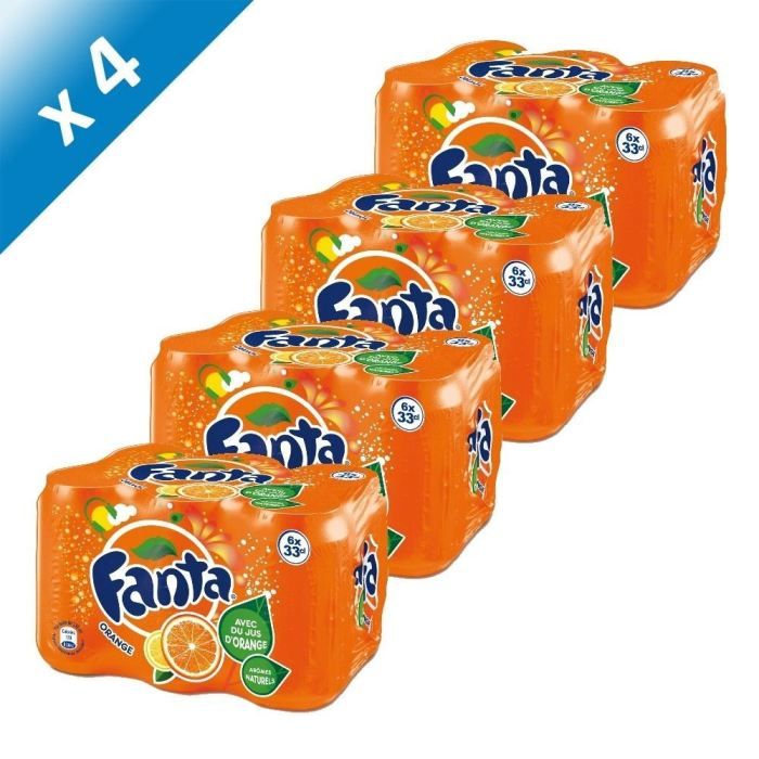 FANTA Orange 33cl - Cdiscount Au quotidien