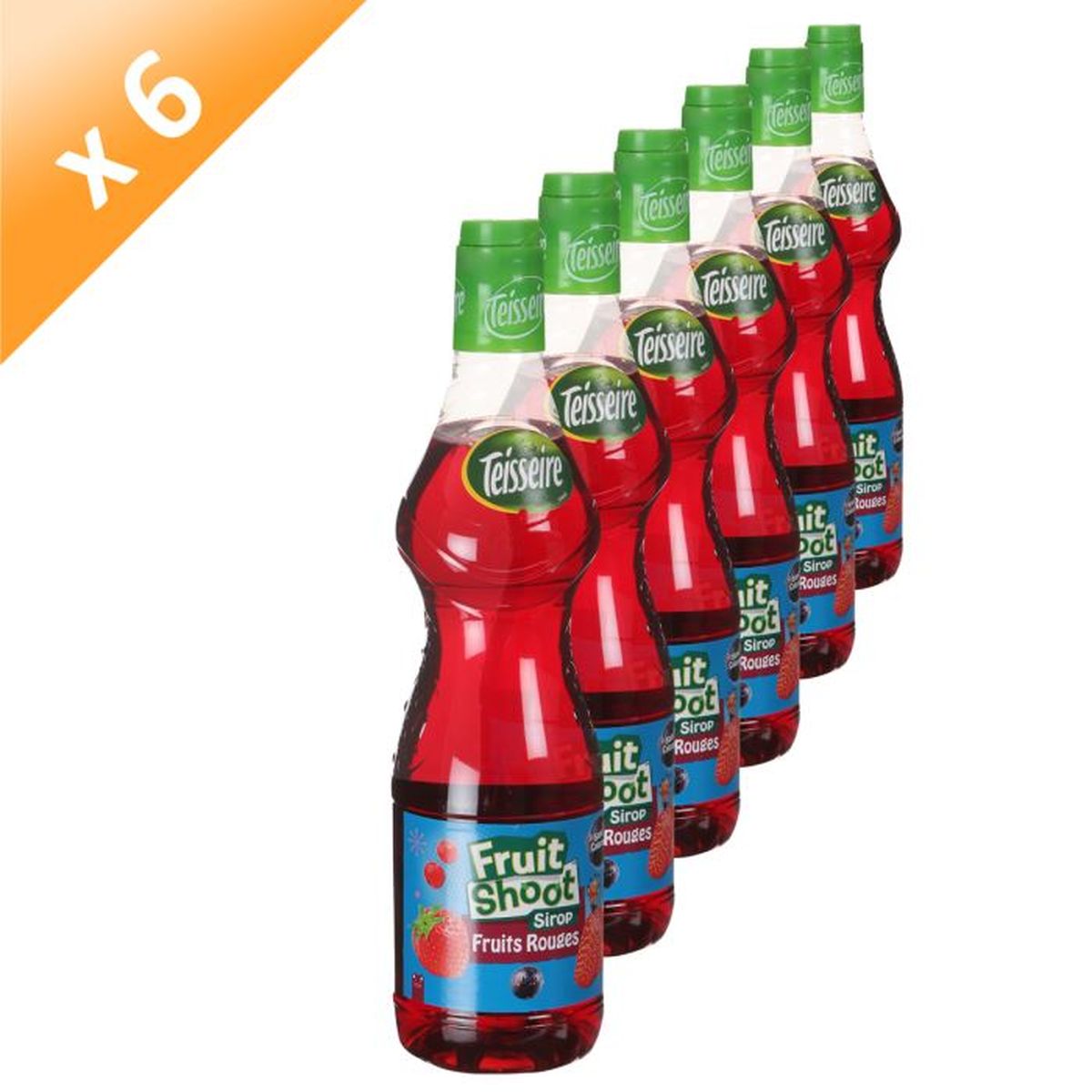 TEISSEIRE Fruit Shoot Fruits Rouges 70cl (x6) - Cdiscount Au quotidien
