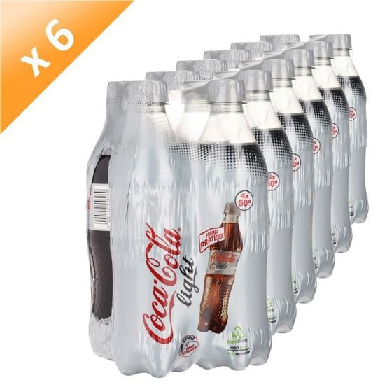 COCA COLA Light 4x50cl (x6) - Cdiscount Au quotidien