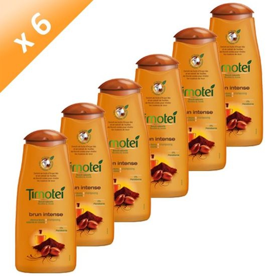TIMOTEI Shampoing Henné 300ml (x6) - Cdiscount Au quotidien
