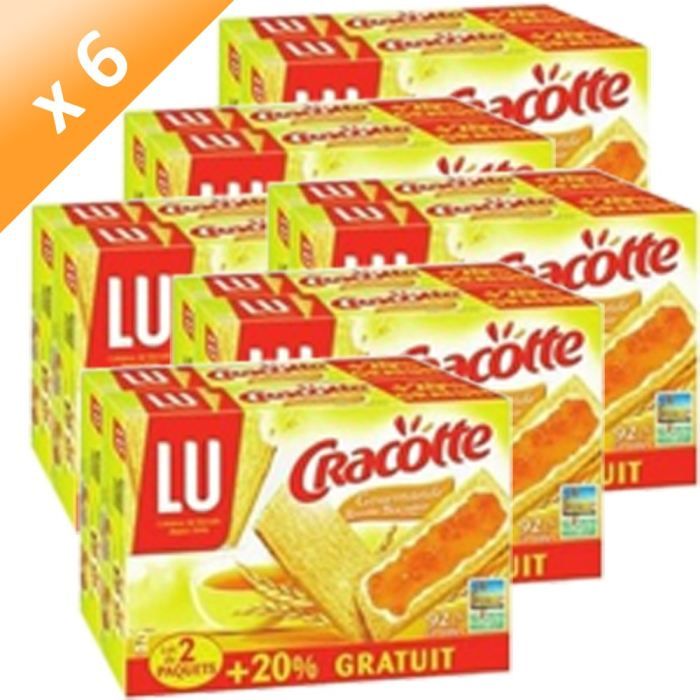 CRACOTTE Biscotte X2 +20% GRATUIT 600g (x6) - Cdiscount Au quotidien