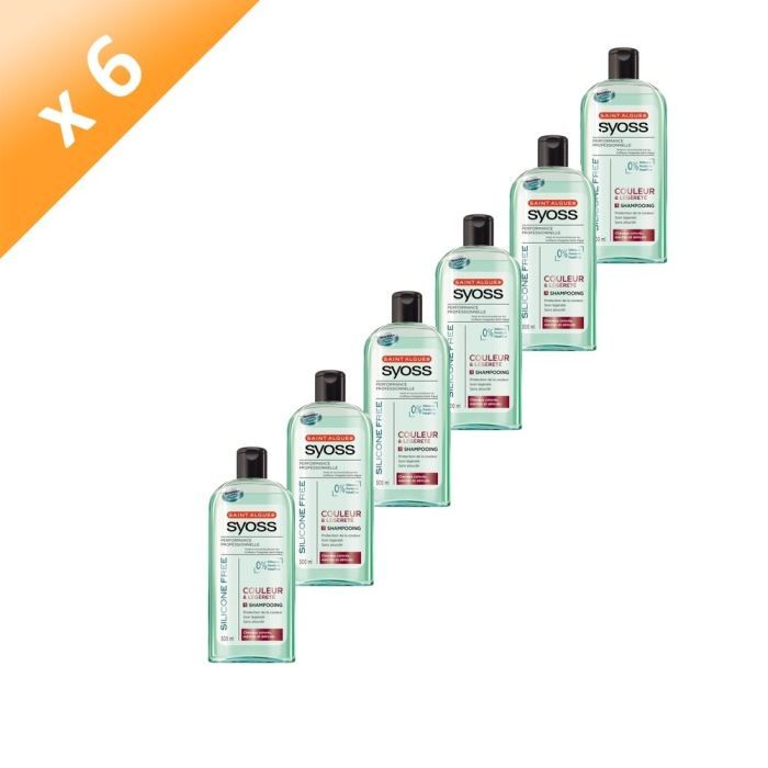 SAINT ALGUE SYOSS Shampoing Couleur x 6 - Cdiscount Au quotidien