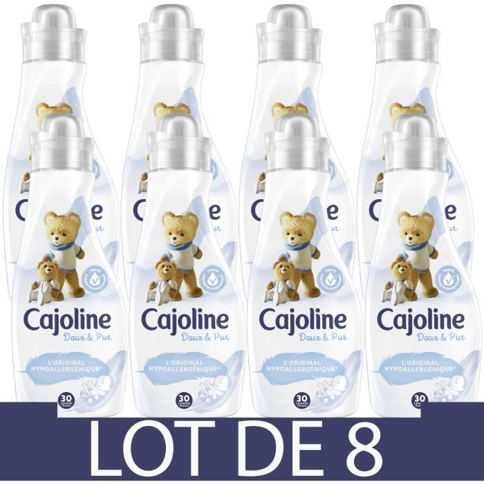 CAJOLINE Adoucissant concentré - Doux pur hypoallergénique - 750 ml ...