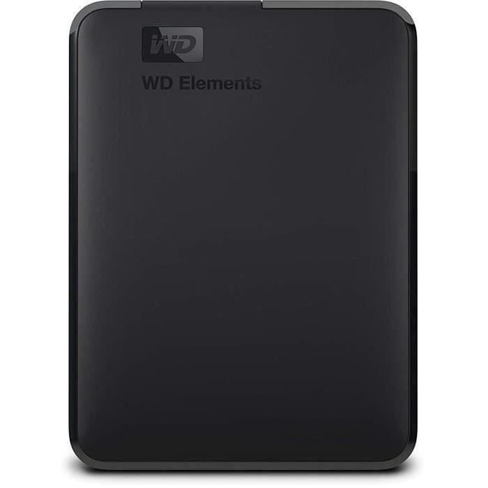 WD - Disque dur Externe - WD Elements™ - 5To - USB 3.0 (WDBU6Y0050BBK ...