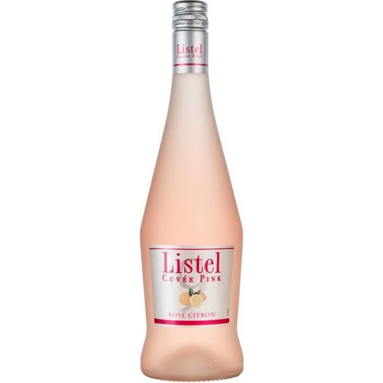 Listel Cuvée pink aromatisé citron - Rosé - 75cl - La cave Cdiscount