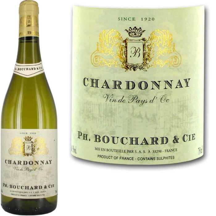 Bouchard Chardonnay x1 - La cave Cdiscount
