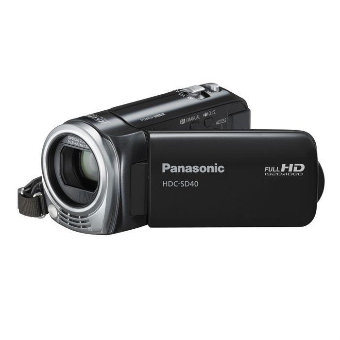 Caméscope numérique PANASONIC HDC-SD40 noir - Cdiscount Appareil Photo