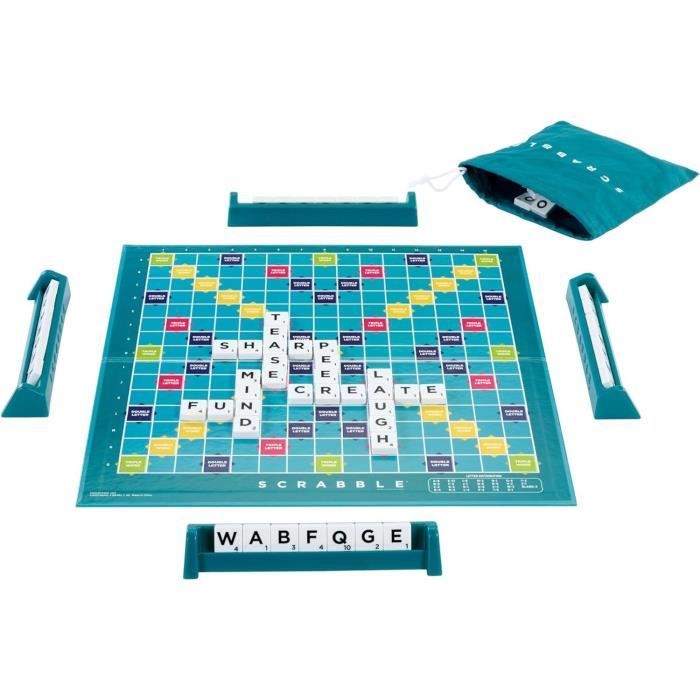 Mattel Games - Scrabble®-Jeu de société familial classique avec 2 modes ...
