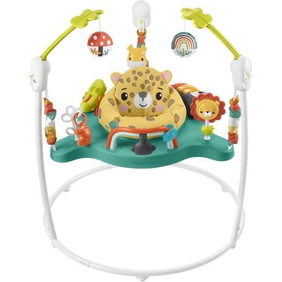 Fisher-Price-Jumperoo Léopard-Centre d’activités pour bébé HND47 ...