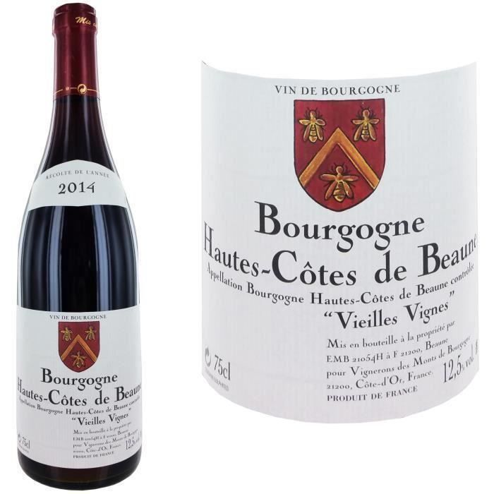 Hautes Côtes de Beaune 2014 Vieilles Vignes vin... - La cave Cdiscount