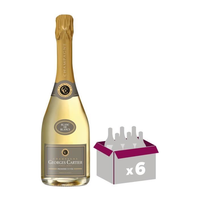 Champagne Georges CARTIER Première Cuvée Blanc de Blancs 75cl - La cave ...