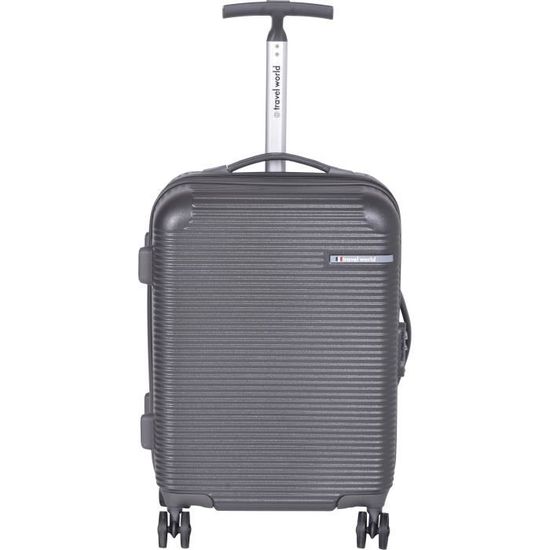 TRAVEL WORLD Valise Cabine Low Cost 8 Roues ABS 48 cm LUX