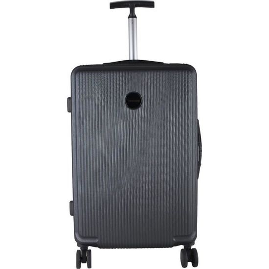 MURANO Valise Trolley Rigide ABS 4 Roues 75cm Dark Red